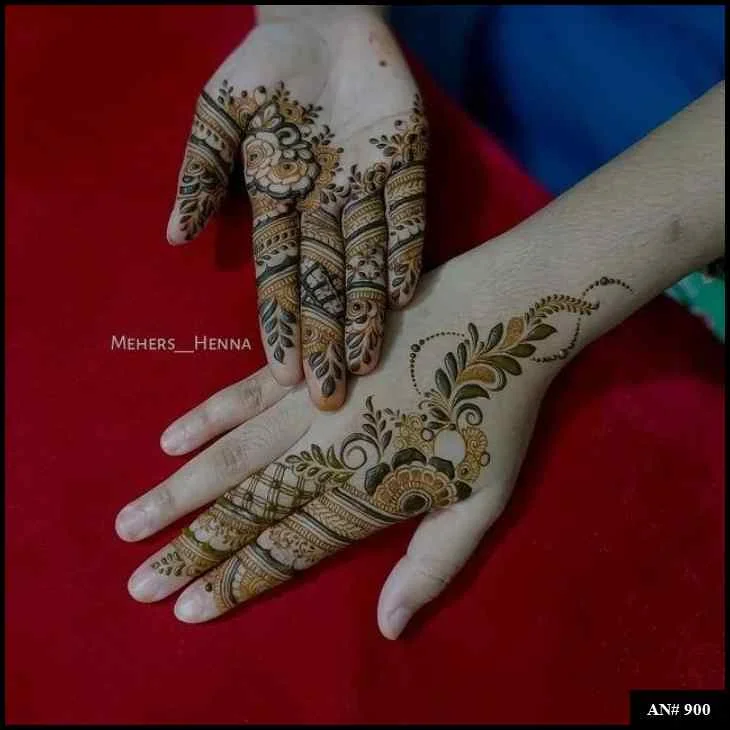 New Pakistani Mehndi Design Styles 2025